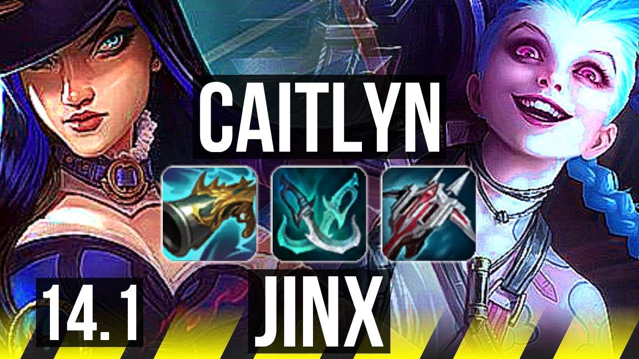 CAIT & Milio vs JINX & Lulu (ADC) | Quadra, 14/3/4, Godlike | BR Master ...