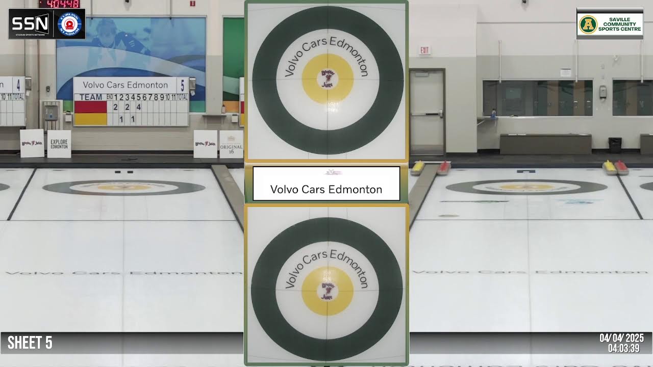 Saville Showdown - World Triples Curling Championship - Sheet 5 | 04-04 ...