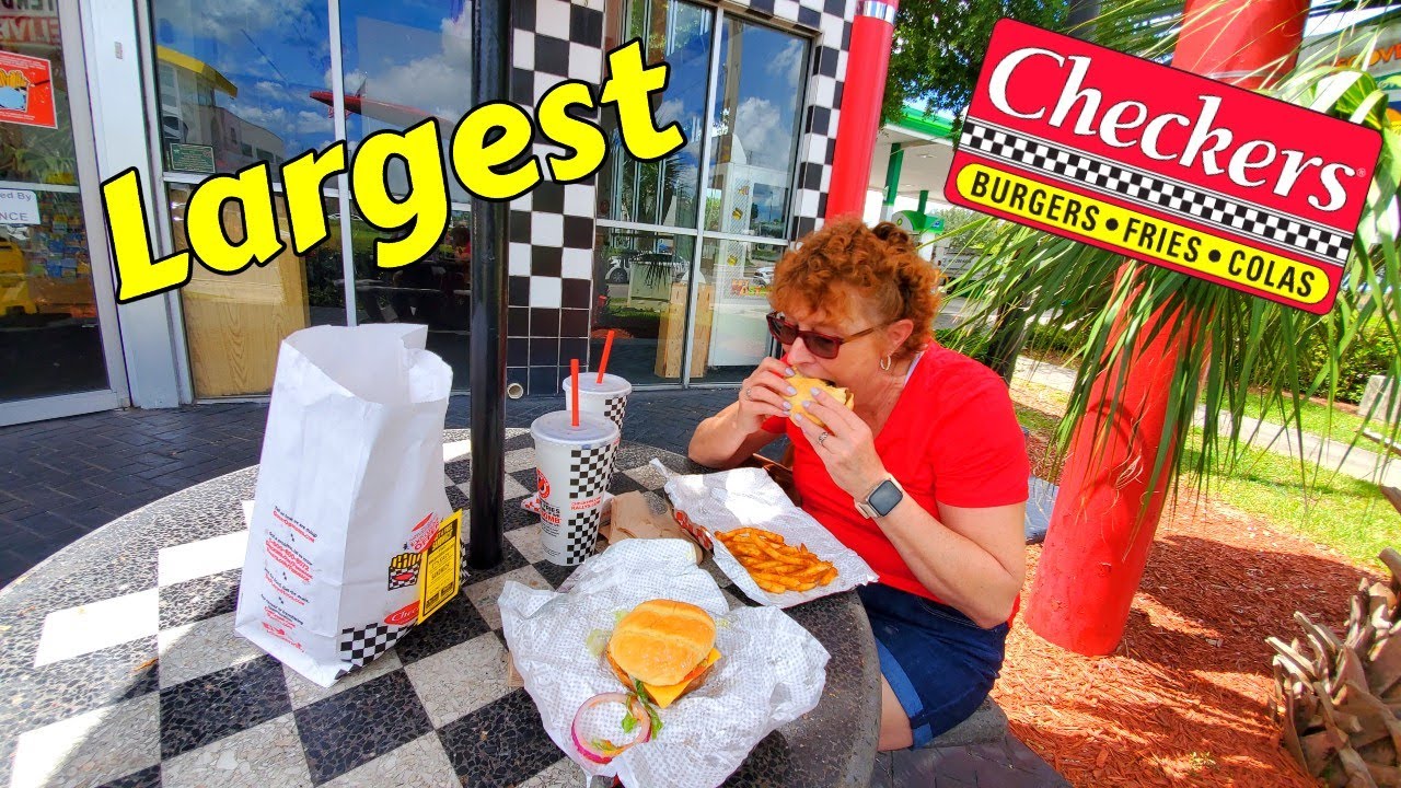 World’s Largest Checkers Restaurant 🏁 - YouTube