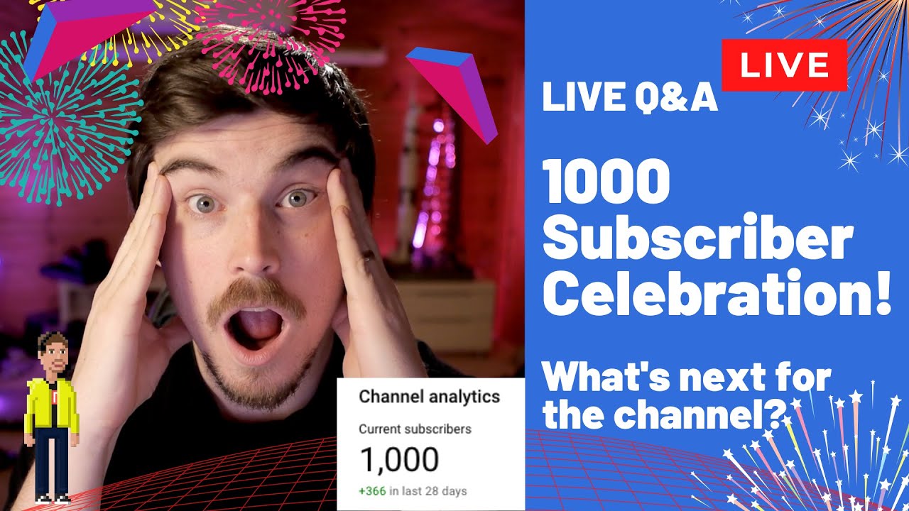 1000 Subsciber Celebration! Whats next for the channel? - YouTube