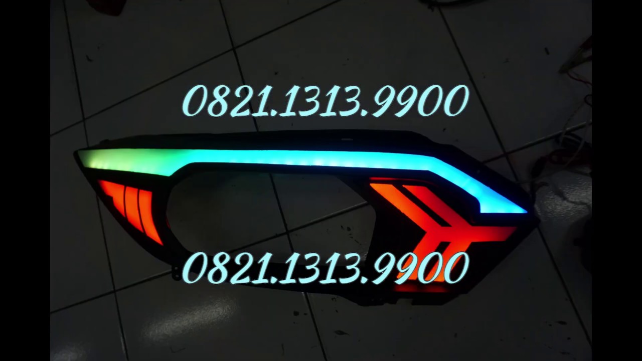 Headlamp Honda HRV DRL Envy Light Bar - DRL Honda HRV - YouTube