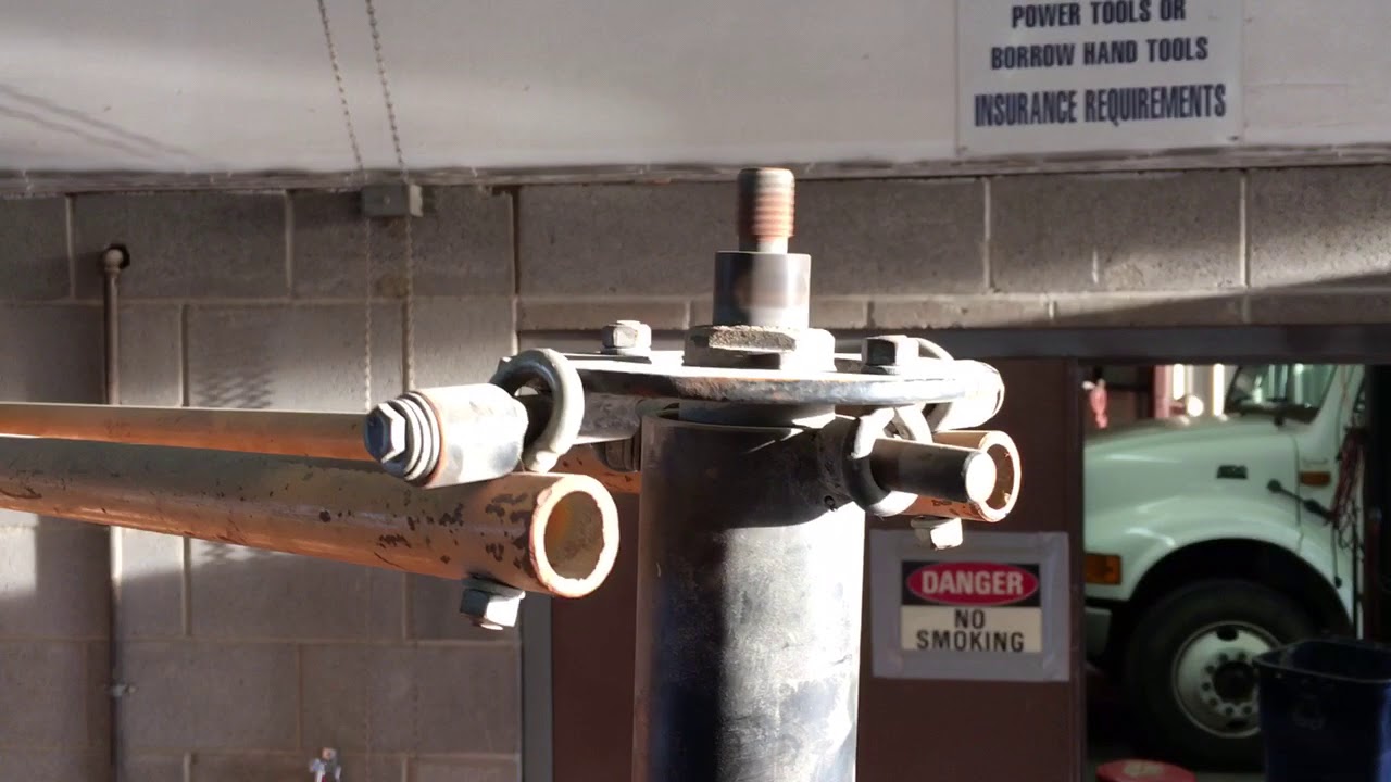 Oztec Ceiling Grinder - YouTube