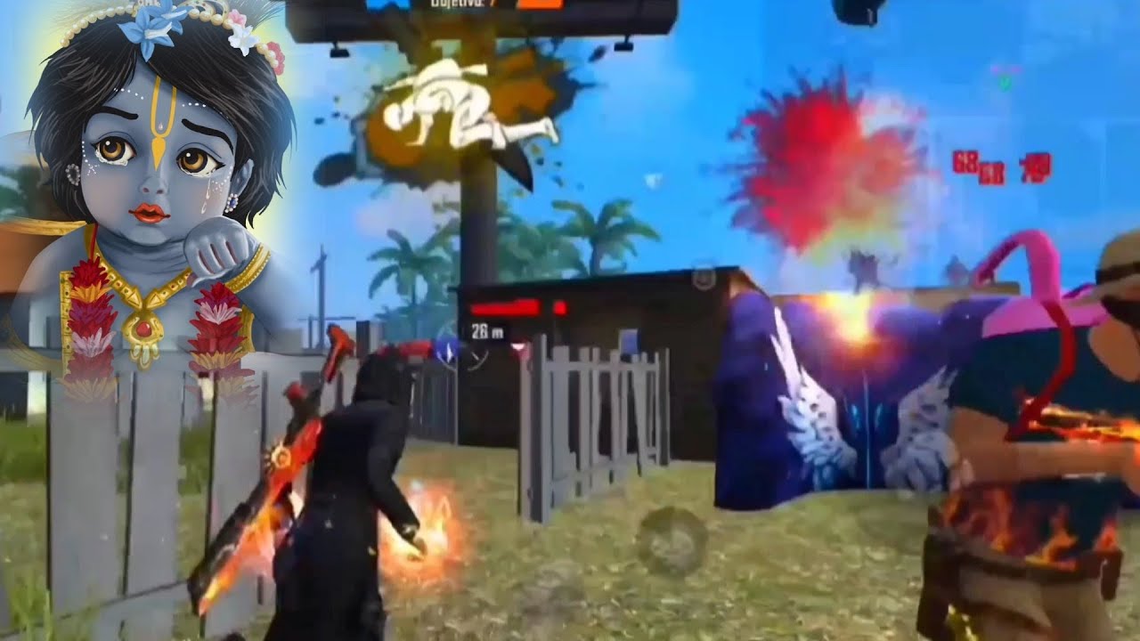Krishna Janmastami Special ll Free Fire Montage Video llfree fire - YouTube