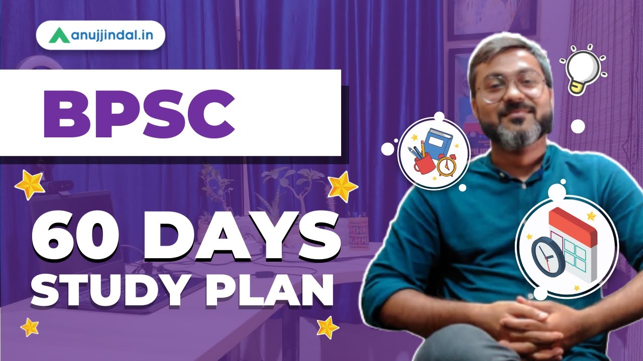 BPSC | 60 Days Study Plan to Crack BPSC Exam - YouTube