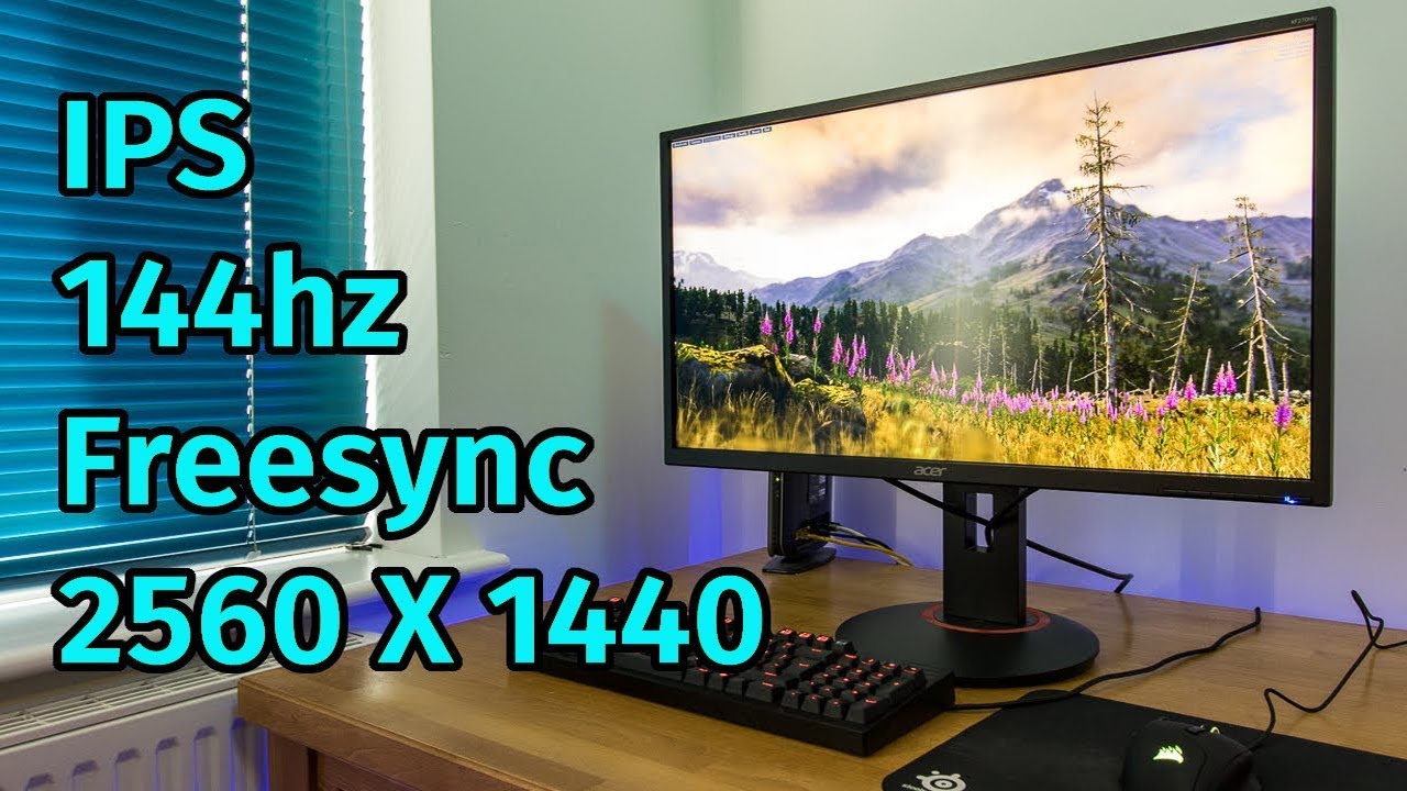 Acer XFA240 bmjdpr 24 Imch Gaming Monitor Unboxing Review - YouTube