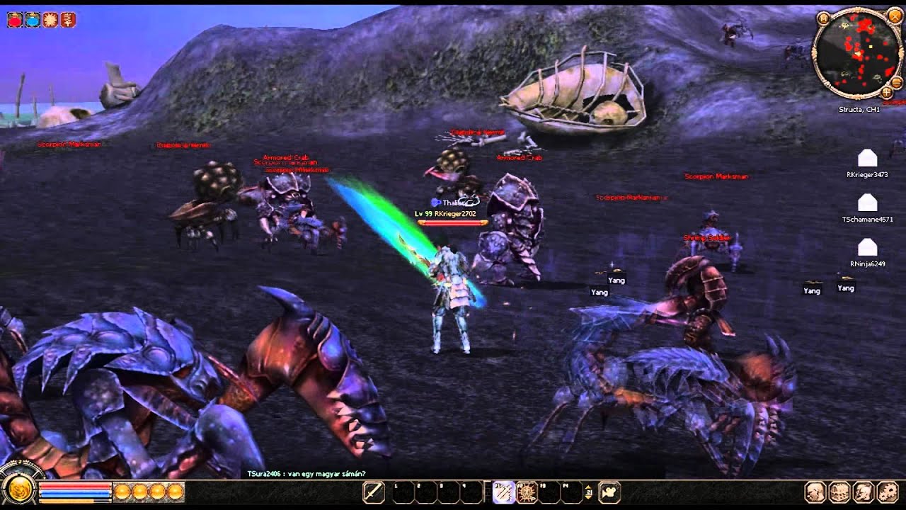 Metin2 BETA - New maps, mobs - Bay 15.11.2012 - YouTube