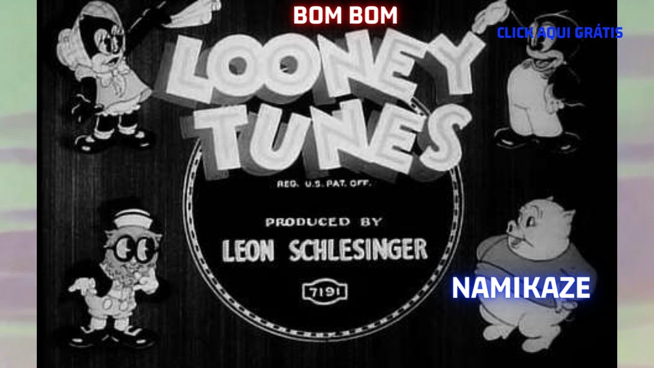 Porky Pig Boom Boom 1936 - YouTube