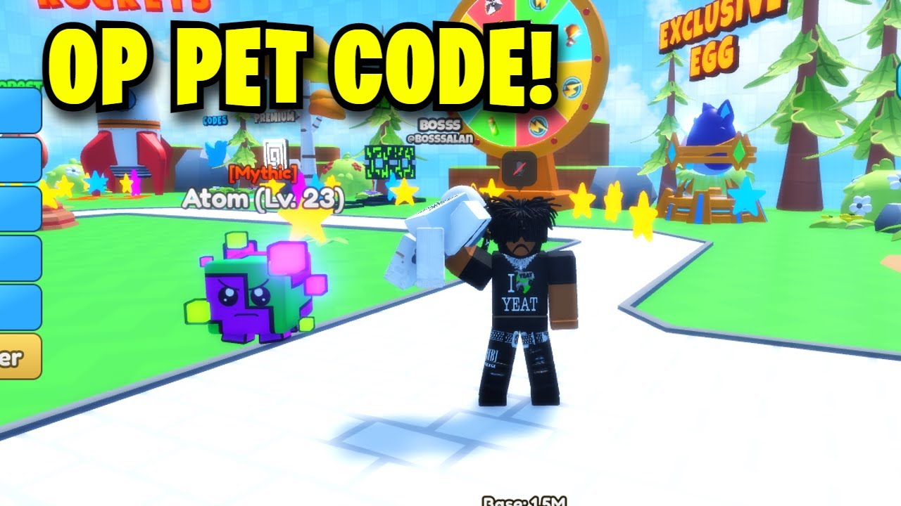 *NEW* OP Pet Code In Yeet A Friend! (Roblox) - YouTube