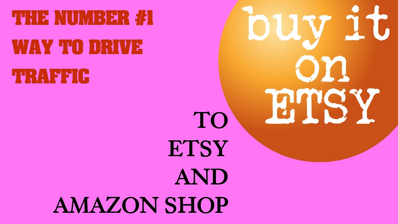 How to Start Selling on etsy Number 1 tip Drive Traffic for your hand ...