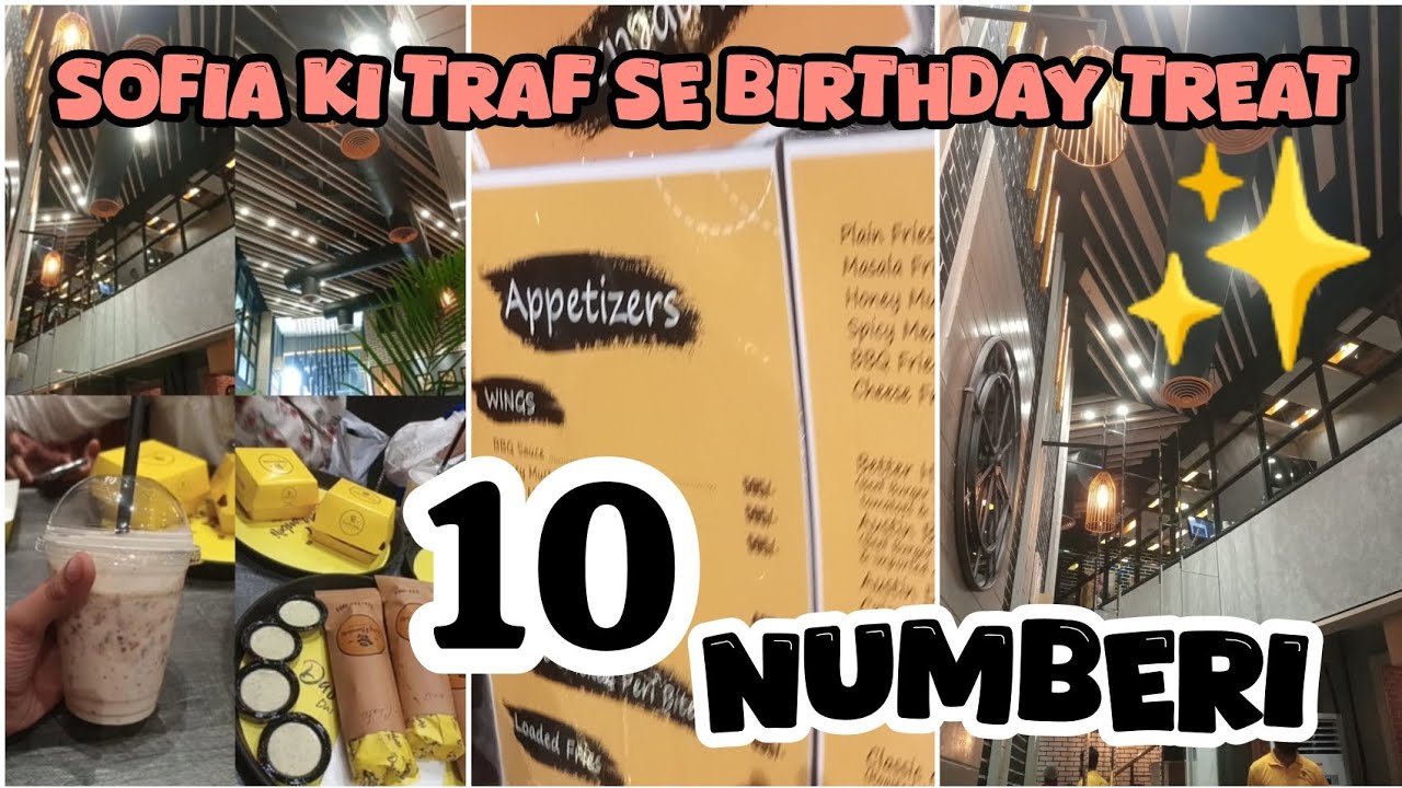 10 Numberi Restaurant Karachi Review | Treat from Sofia #aqsakajahan ...