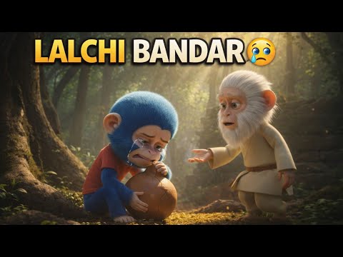 My First Video 😍 | Lalchi Bandar aur Ghada | Emotional Monkey Story ...
