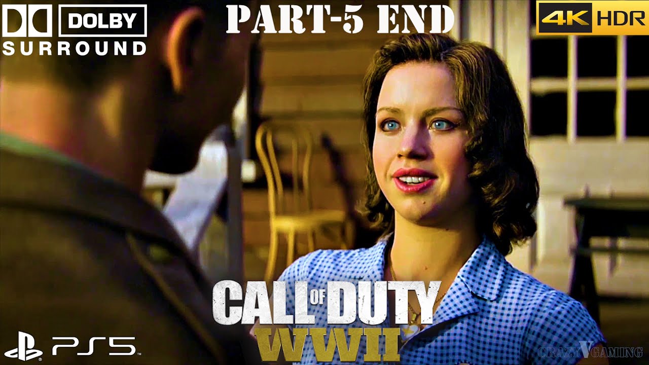 PS5 Call of Duty® WWII (Part-5 END) DOLBY 4K60fps - YouTube