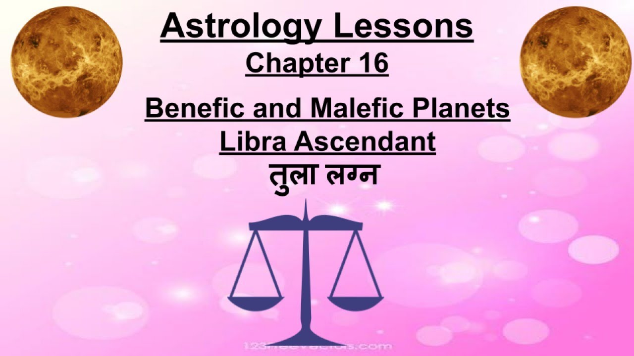 Benefic & Malefic Planets for Libra Ascendant| Tula Lagna|Vedic ...