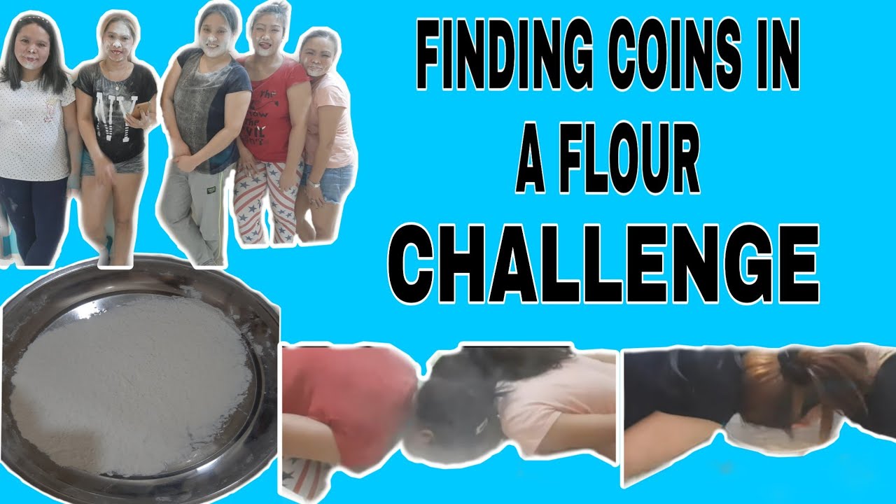 FINDING COINS IN A FLOUR GAME!! - YouTube