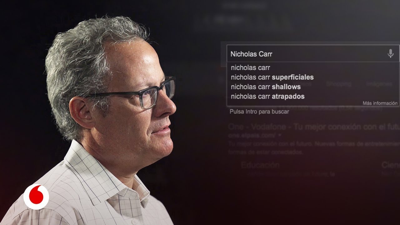 Nicholas Carr: “La tecnología puede desafiarnos y mejorarnos o ...