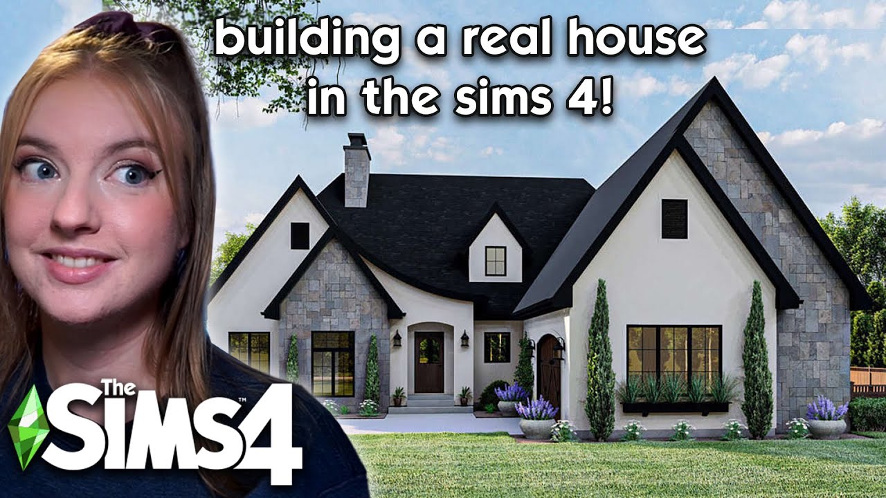 building a REAL LIFE house in The Sims 4! [streamed 08-17-2021] - YouTube