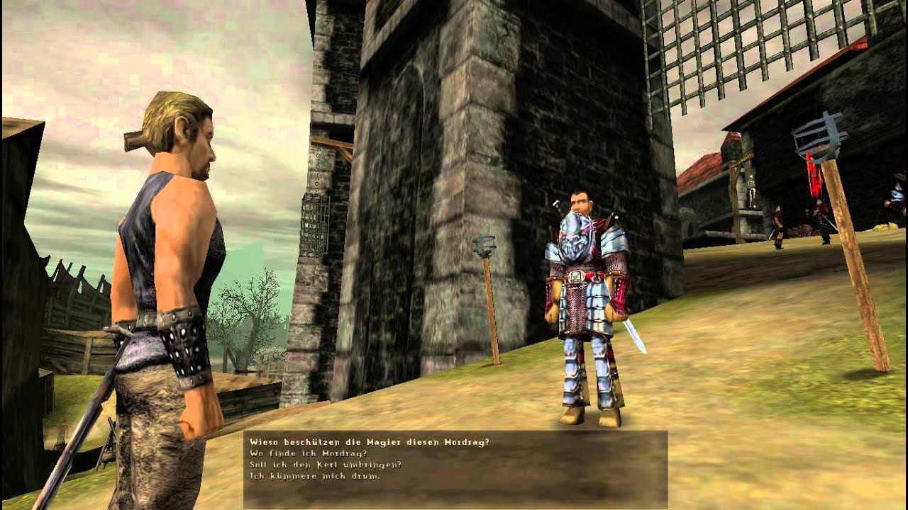 Let's Play GOTHIC: #004 [Deutsch] [HD] - Thorus der Burgwächter - YouTube