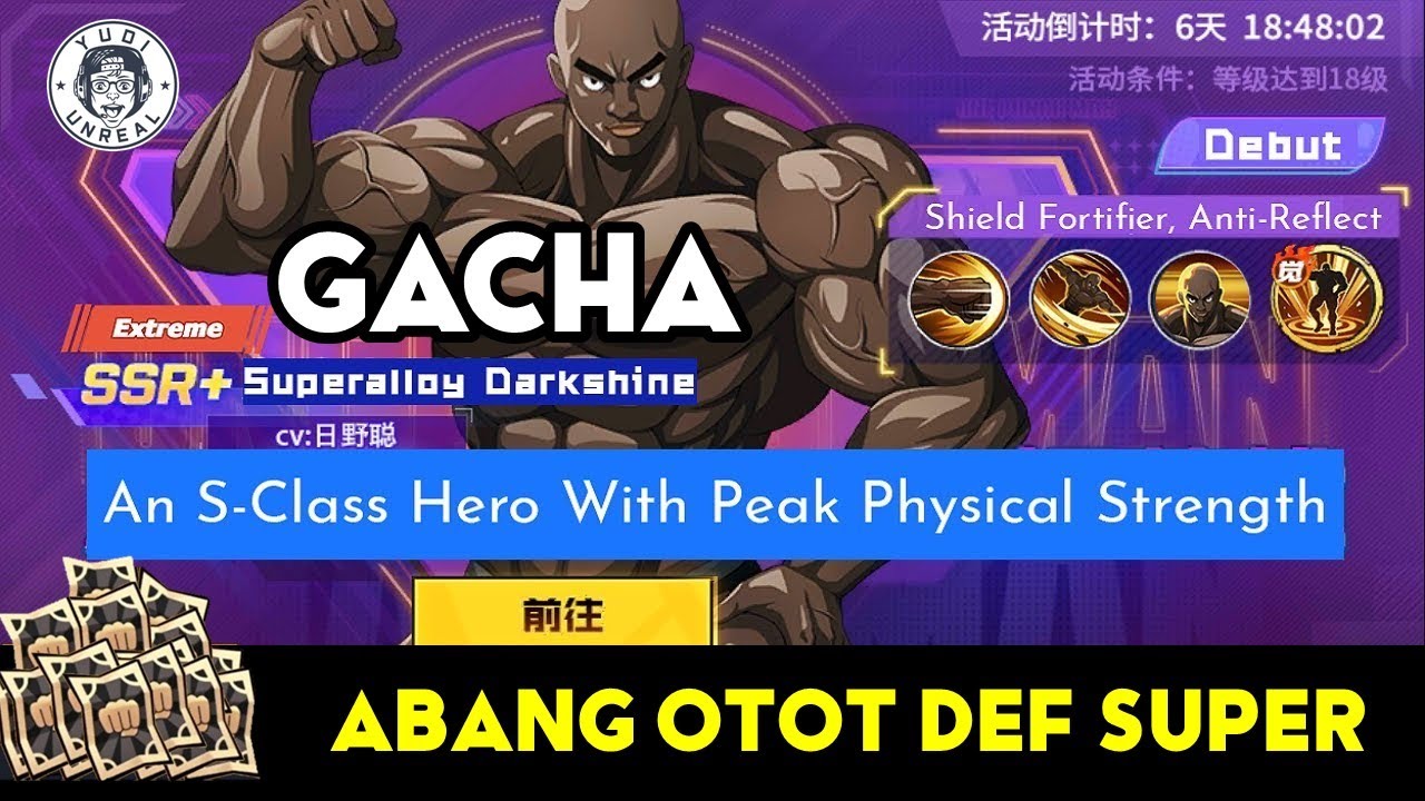 🔥🔥GACHA SHIELD BOOST DAN REFLECT PALING AJIB!! GACHA SUPERALLOY SSR+ ...