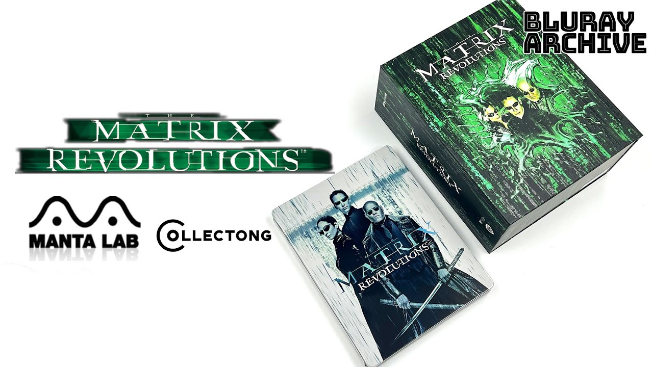 Fantastic Lenticular Effect! The Matrix Revolutions Steelbook (One ...