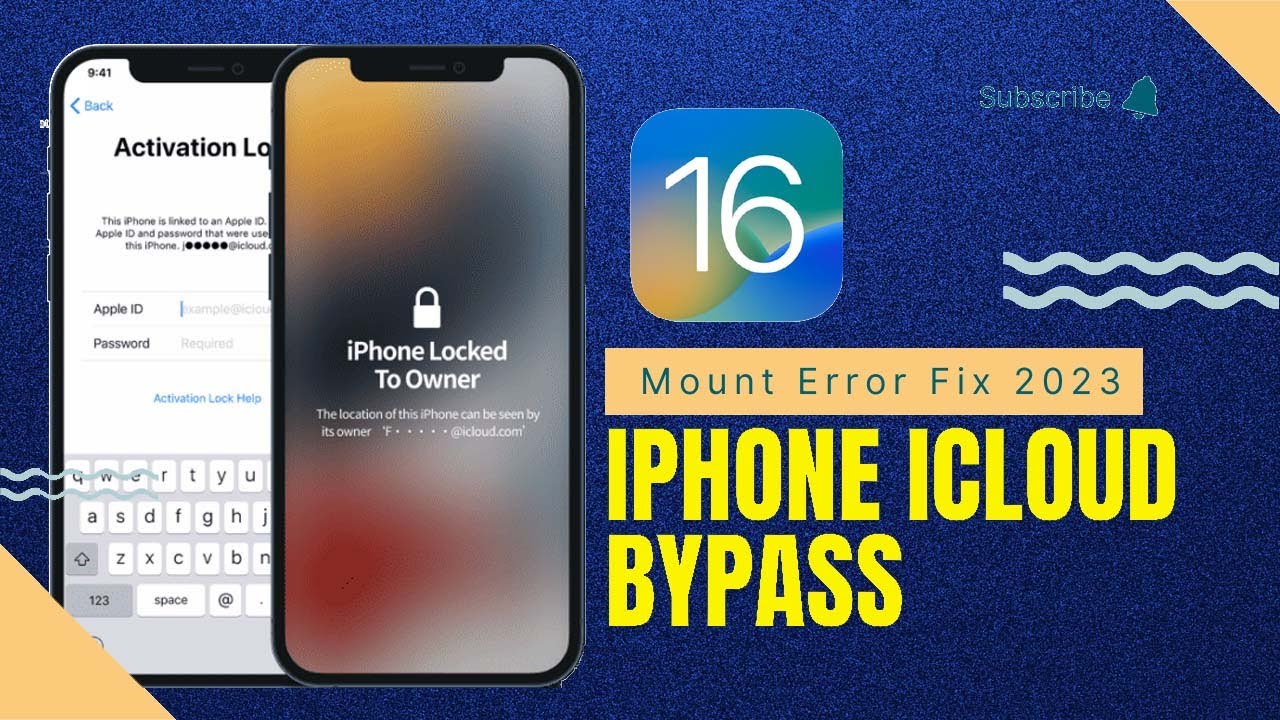 IOS 16.6 iPhone iCloud Bypass ( By Unlock Tool ) Bootloop Mount Error ...