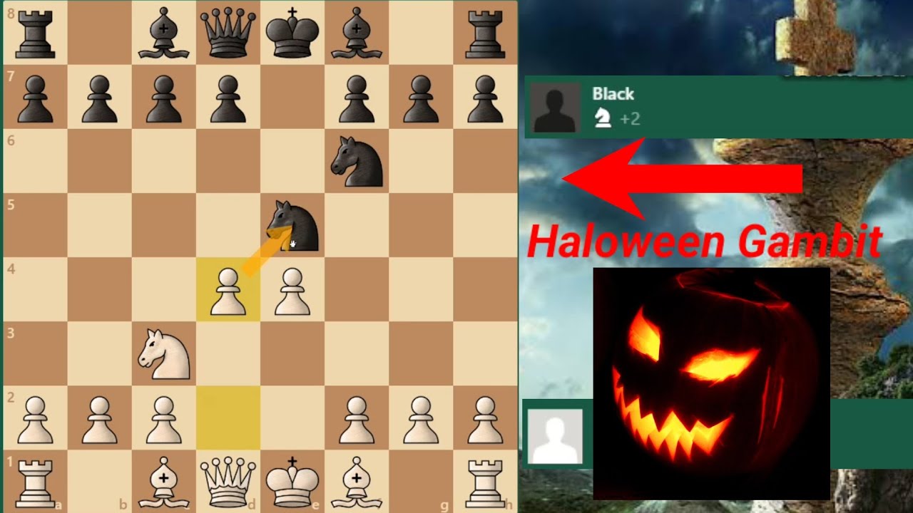 Beat ️👊And Crush Everyone With This Opening Gambit | Haloween Gambit ...