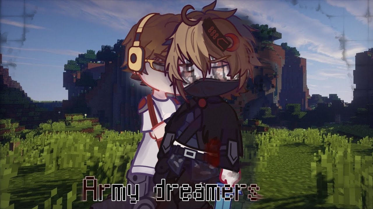 [army dreamers...] - meme gacha life ) Давид Роменский/Никита Берг ...