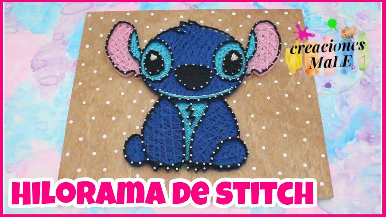 HILORAMA DE STITCH || DIY - YouTube