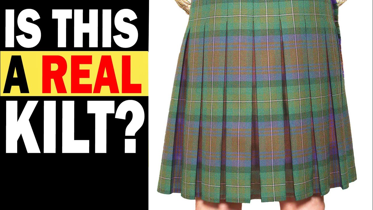 Is This a REAL Kilt? (the facts on Box Pleats) - YouTube