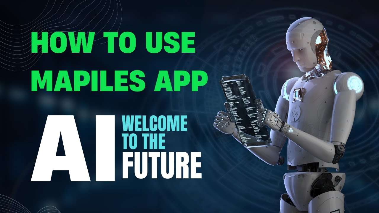 TUTORIAL - HOW TO USE MAPILES APP - YouTube