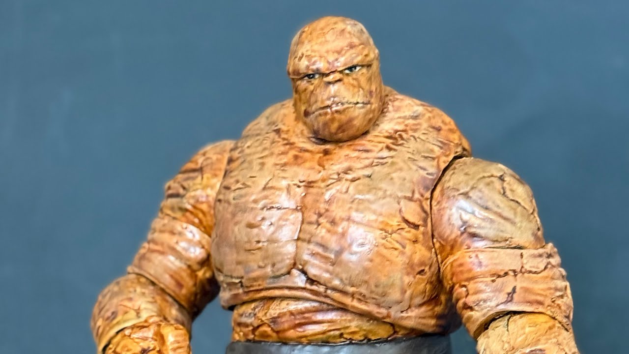 1961 The Thing First Appearance Edition Custom Marvel Legends Action ...