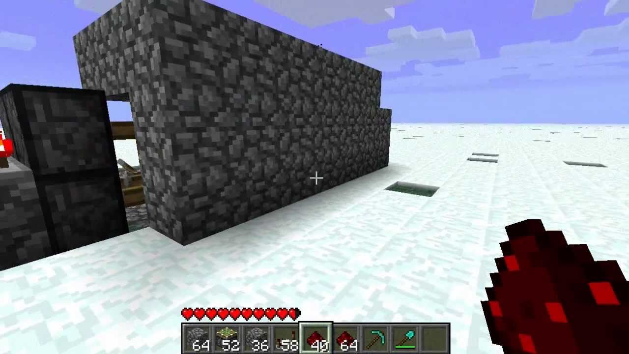 How to - A Secret 2x2 gate with Pistons - YouTube