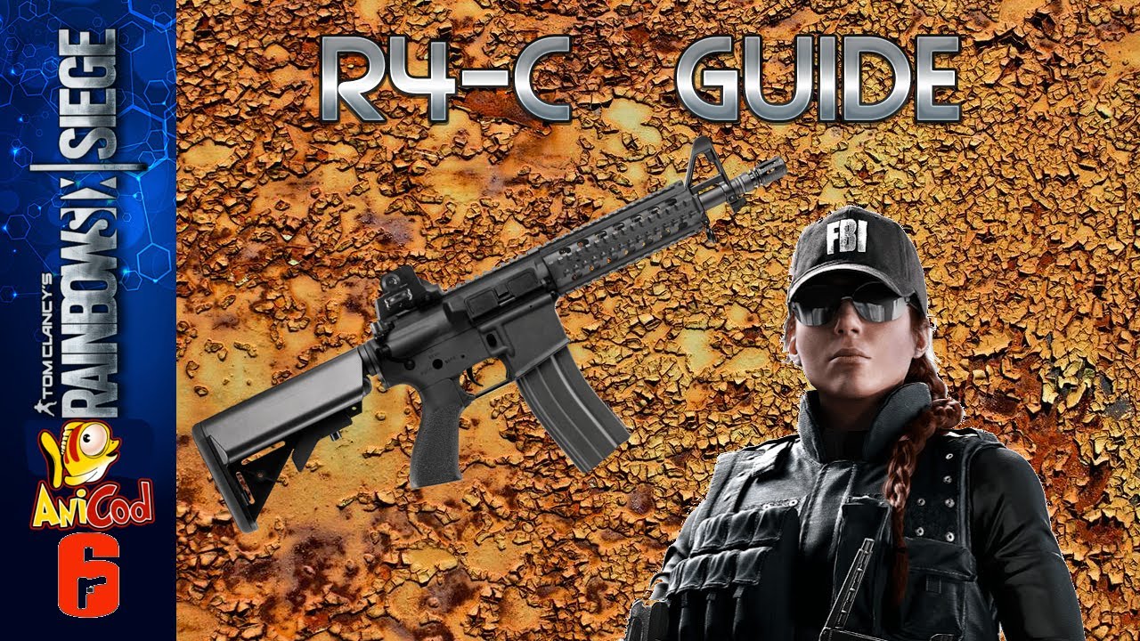 Rainbow Six Siege - Ash R4-C Best Setup Weapon and Attachment Review ...