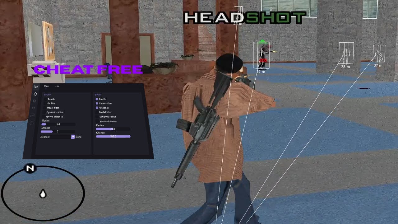 CHEAT FREE SAMP PC AIMBOT | ESP | SILENT - YouTube