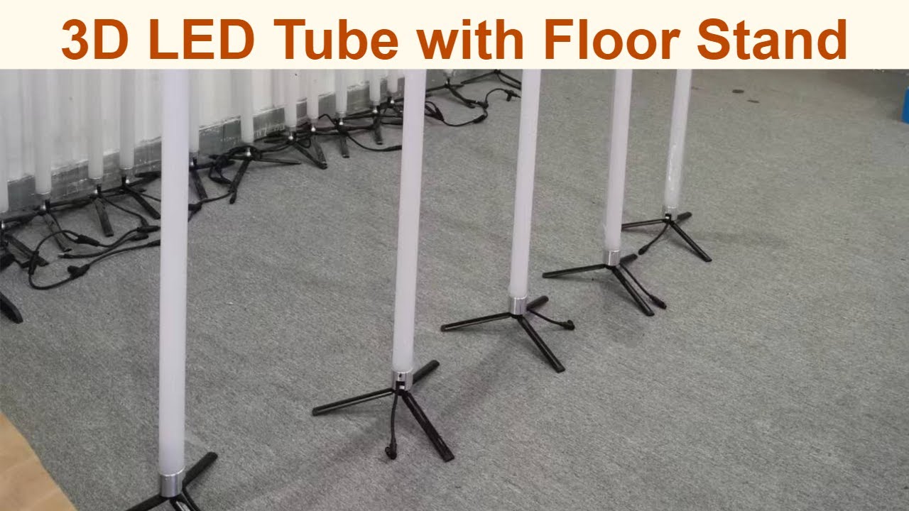 Rgb pixel 360 degree light Vertical led tube light DJ LED Light bar ...