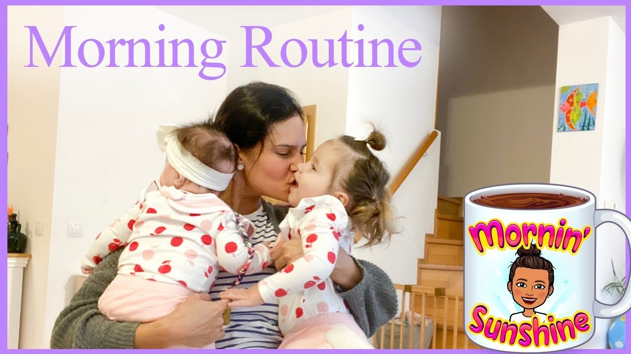 Morning routine with 2 under 2! - YouTube