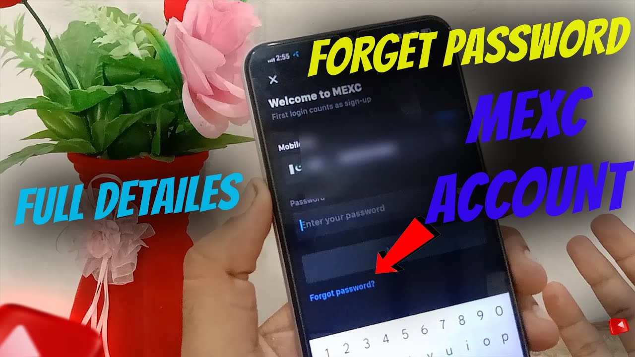 How To Reset Password MEXC Exchange Account || MEXC Exchange Use Old ...