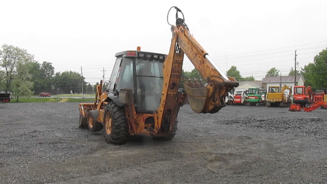 Case 580 SL - YouTube