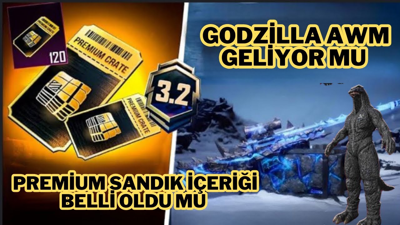 GODZİLLA AWM PREMİUM SANDIĞA GELİYOR ? 3.7 YENİ GODZİLLA DESENLERİ ...