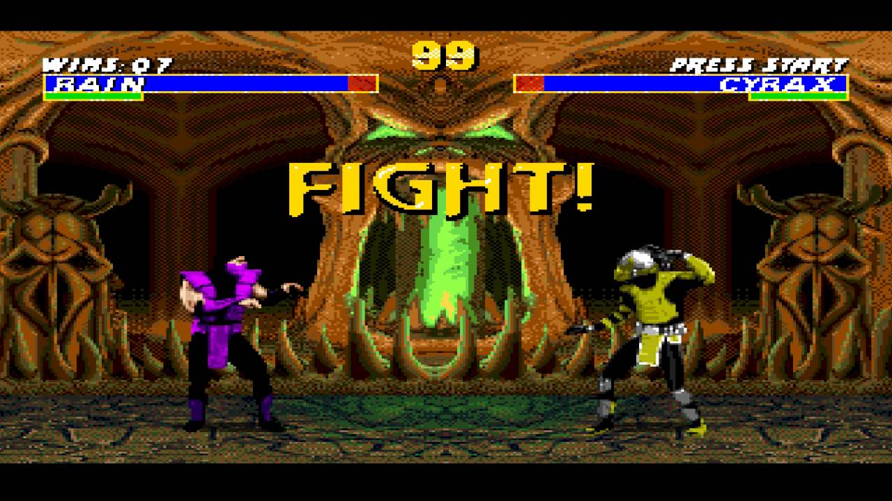 Полное прохождение Ultimate Mortal Kombat 3 - Rain - YouTube
