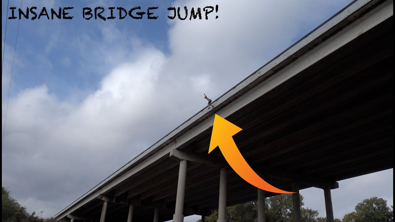 Insane Bridge Jump! - YouTube