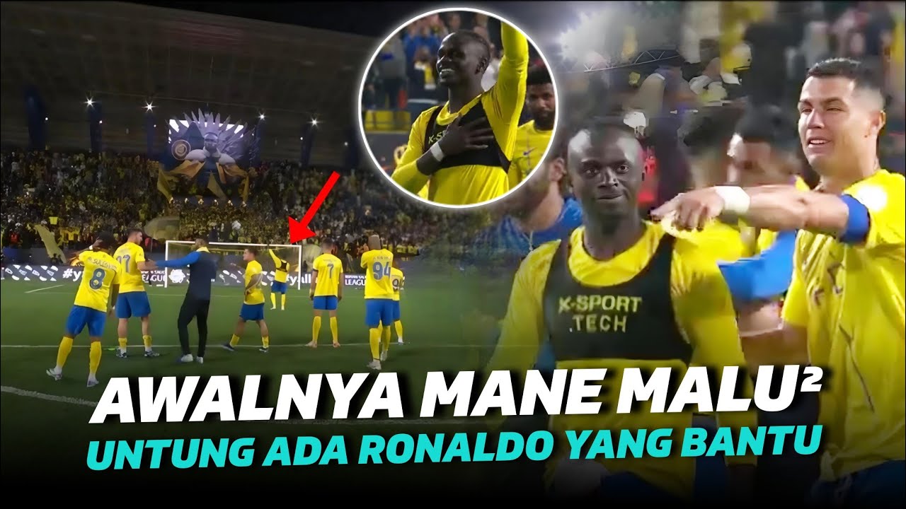 Berikan Gelar "MOTM-nya" Ke Mane!! Lihat Saat Ronaldo Paksa Mane Pimpin ...