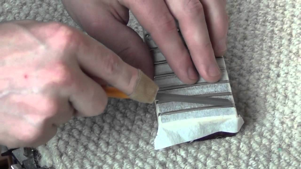 fret crowning - YouTube