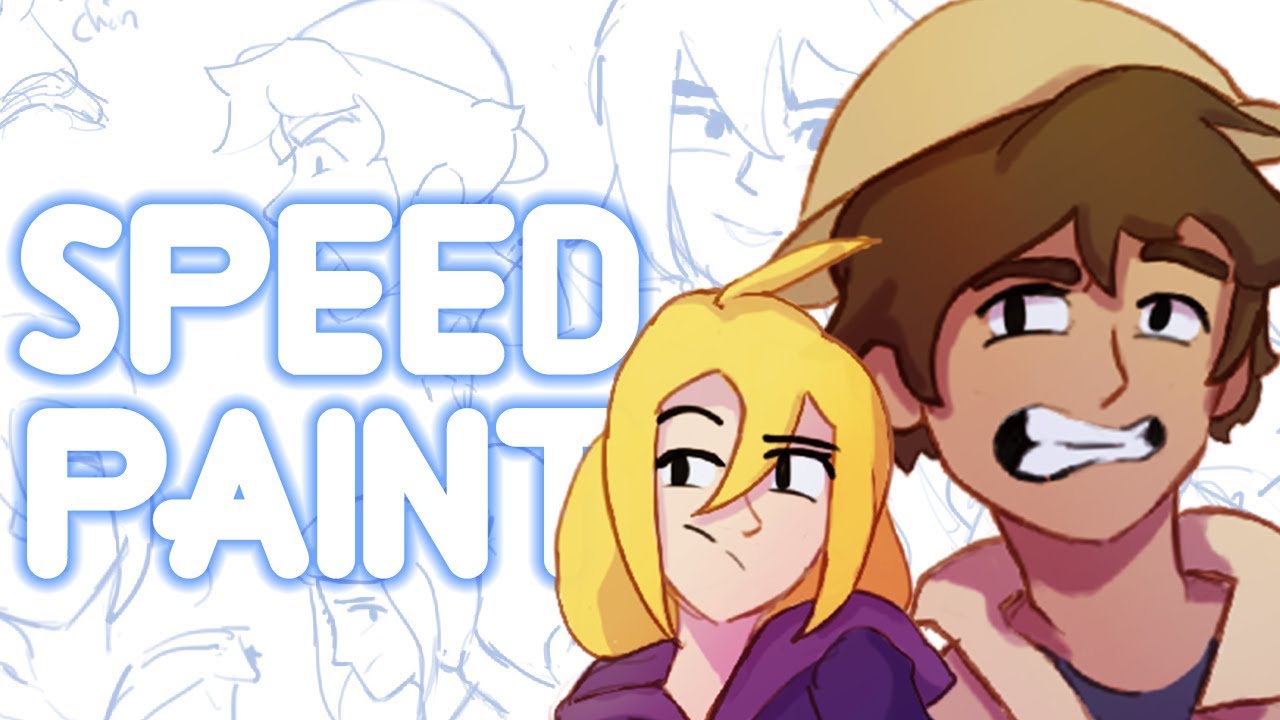 Drawing DYNAMIC Expressions! SpeedPaint - YouTube