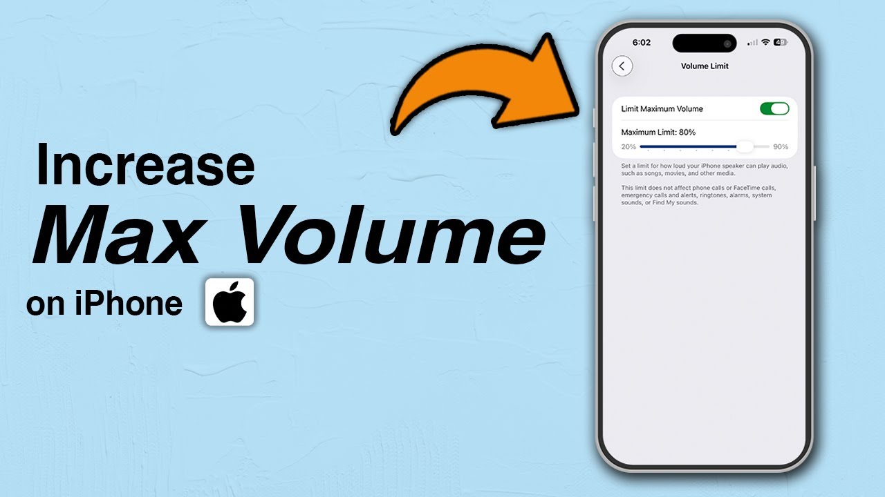 How to Increase Max Volume on iPhone - Step by Step - YouTube