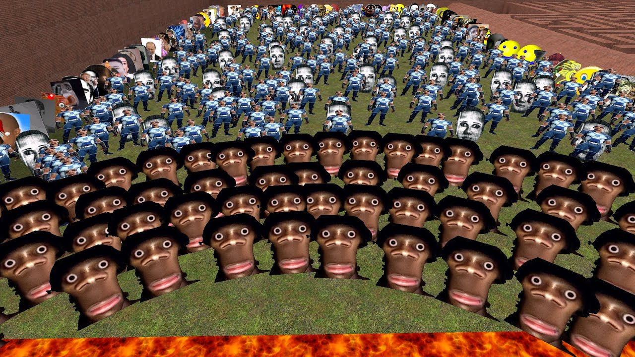 ALL FULL NICO'S NEXTBOT, 2D NEXTBOTS, OBUNGA NETBOT NEW UPDATE In Garry ...