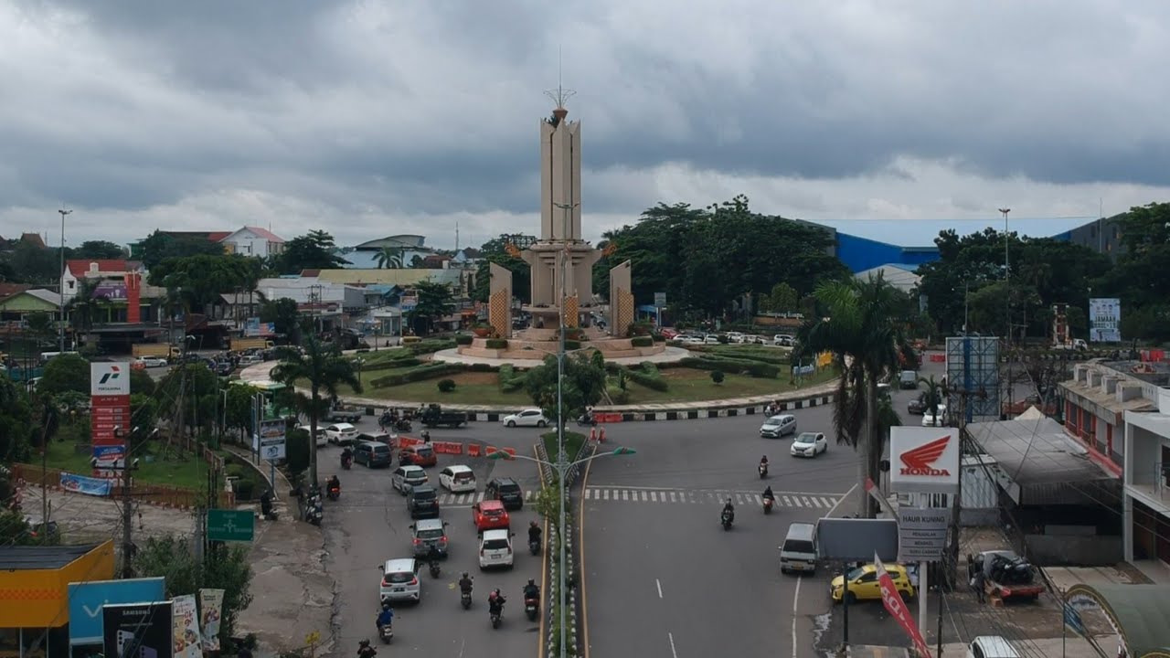 Bundaran Kota Banjarbaru Tahun 2024 | Drone Video - YouTube
