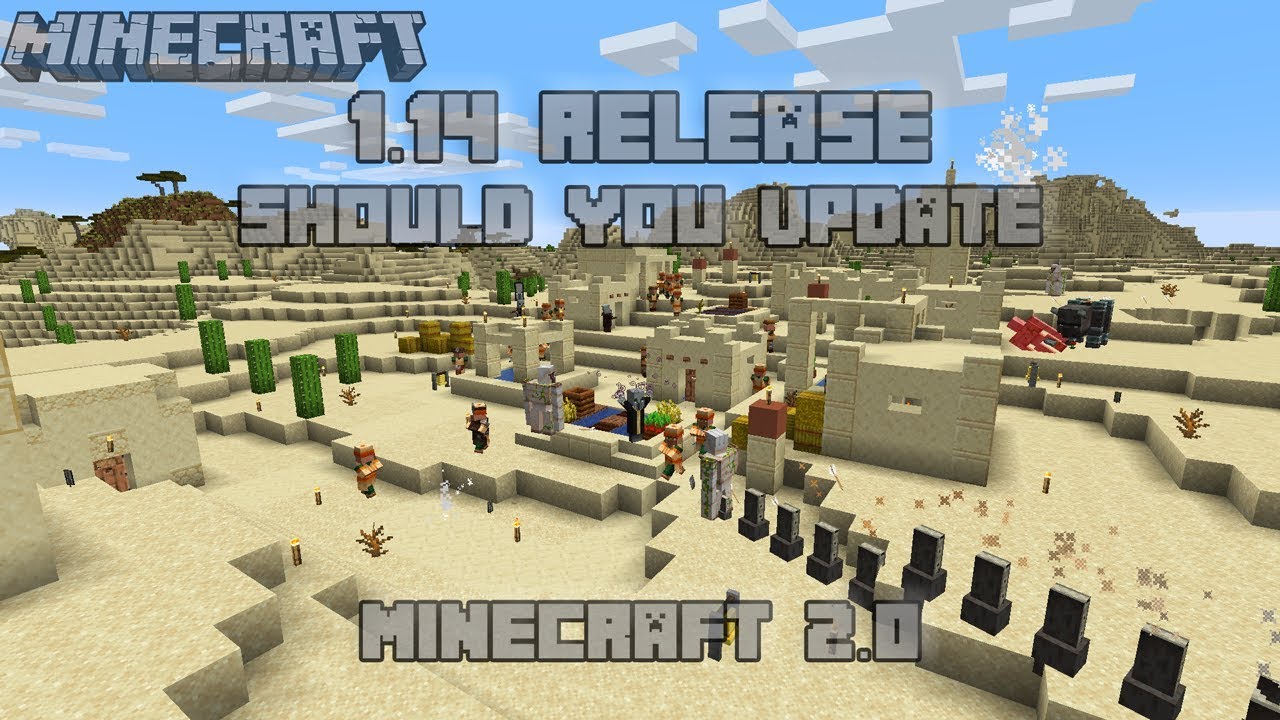 1.14 Release - Should You Upgrade to Minecraft 2.0? - YouTube