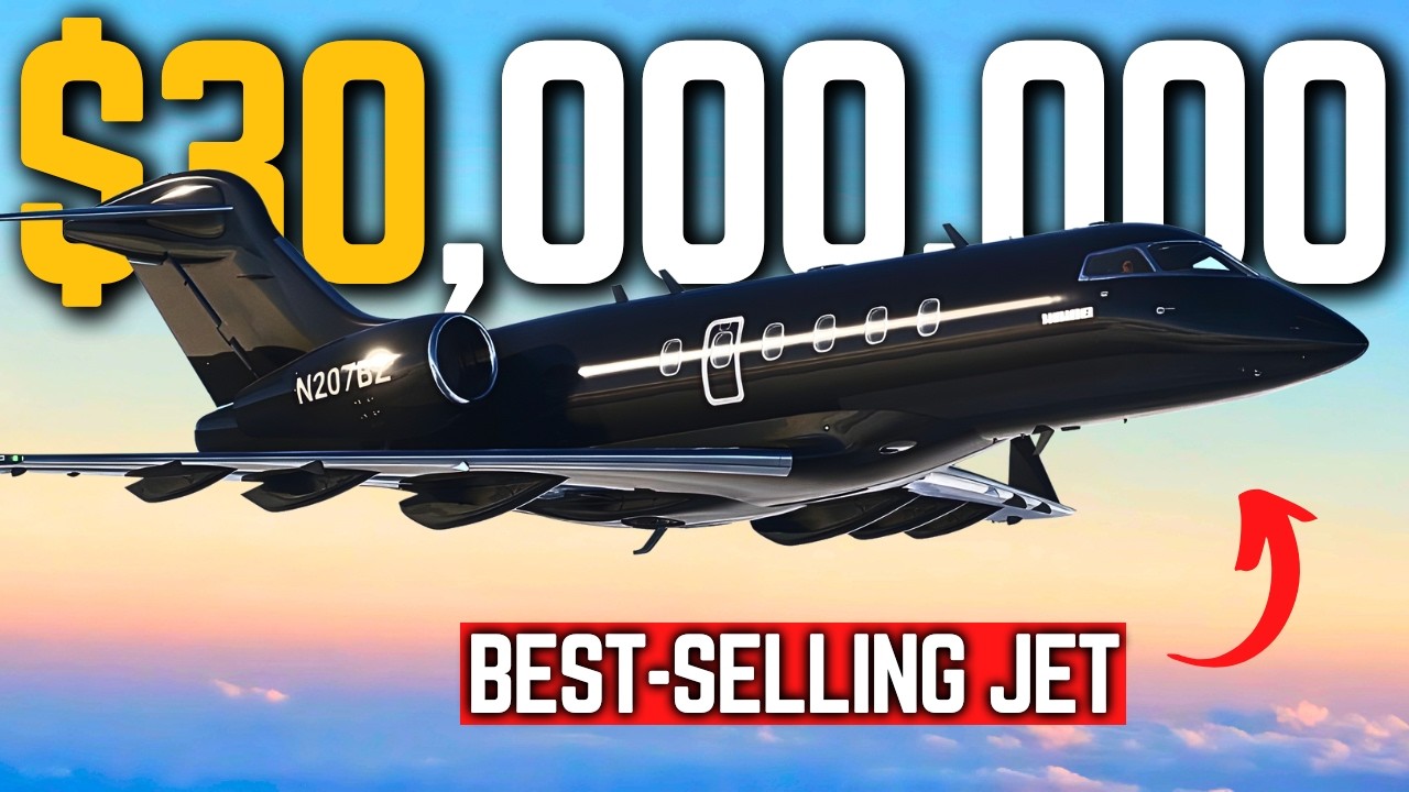 Inside The $30 Million Dollar Bombardier Challenger 350 - YouTube