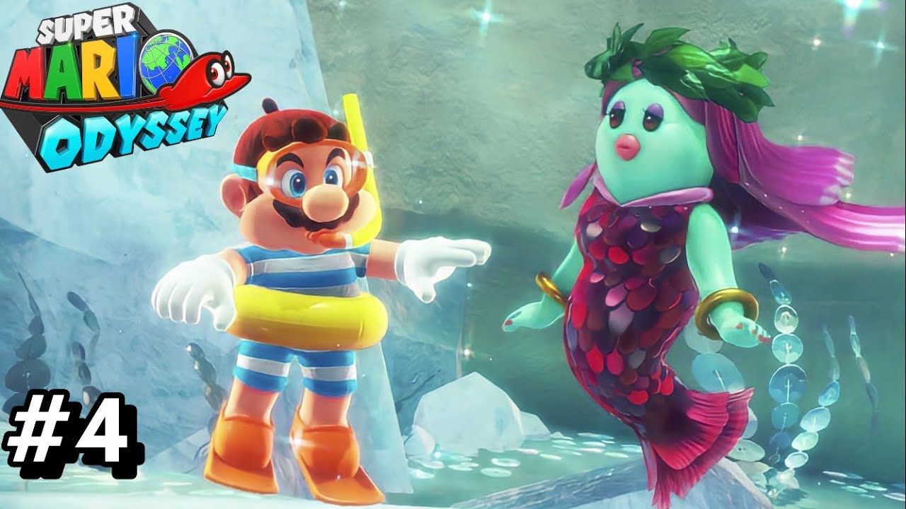 Lake Kingdom! Super Mario Odyssey Part 4 - YouTube
