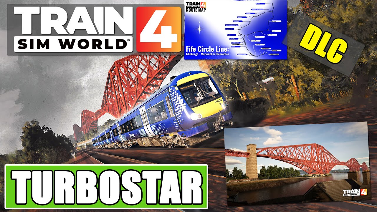 Train Sim World 4 | NEUE UK STRECKE | Release FIFE CIRCLE LINE | Class ...
